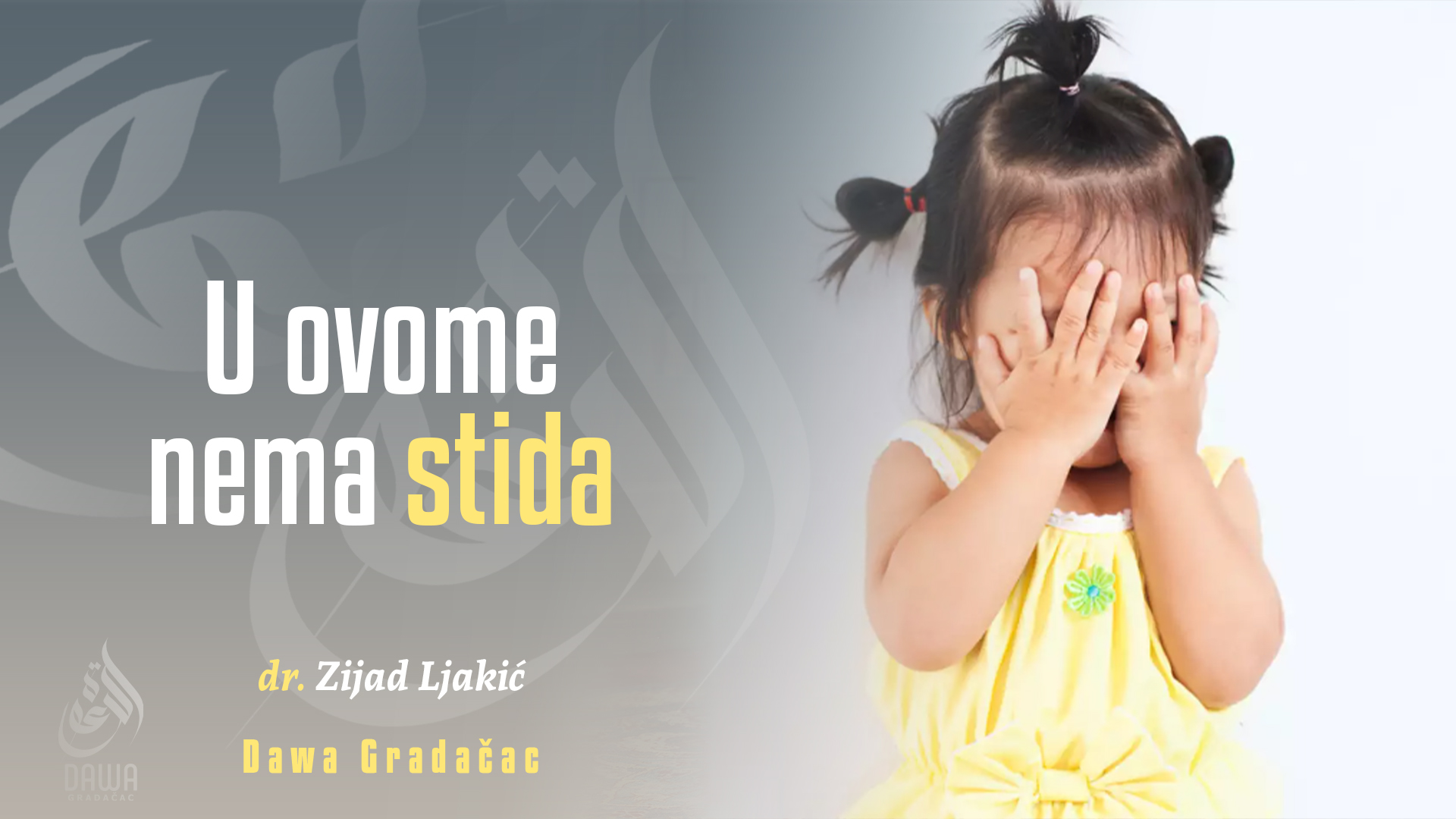U OVOME NEMA STIDA - dr. Zijad Ljakić